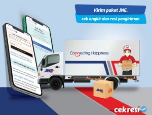 Kirim paket JNE, cara cek ongkir dan resi pengiriman - Cekresi.com