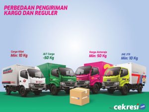 Perbedaan Pengiriman Kargo dan Reguler (JNE, J&T, Anteraja dan SiCepat) - Cekresi.com